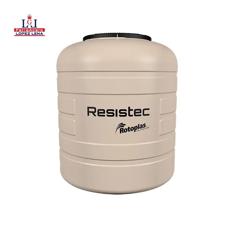 Tinaco Resistec Beige 0800l - Diametro 1.02m - Altura 1.20m ...